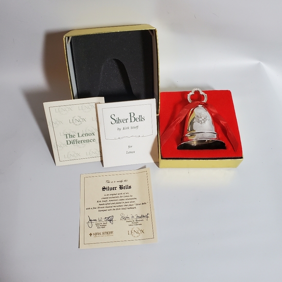 Kirk Stieff for Lenox | Holiday | Kirk Stieff Silver Bells For Lenox ...